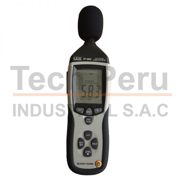 Sonómetro CLASE 1 BSWA 308 - Tech Perú Industrial SAC